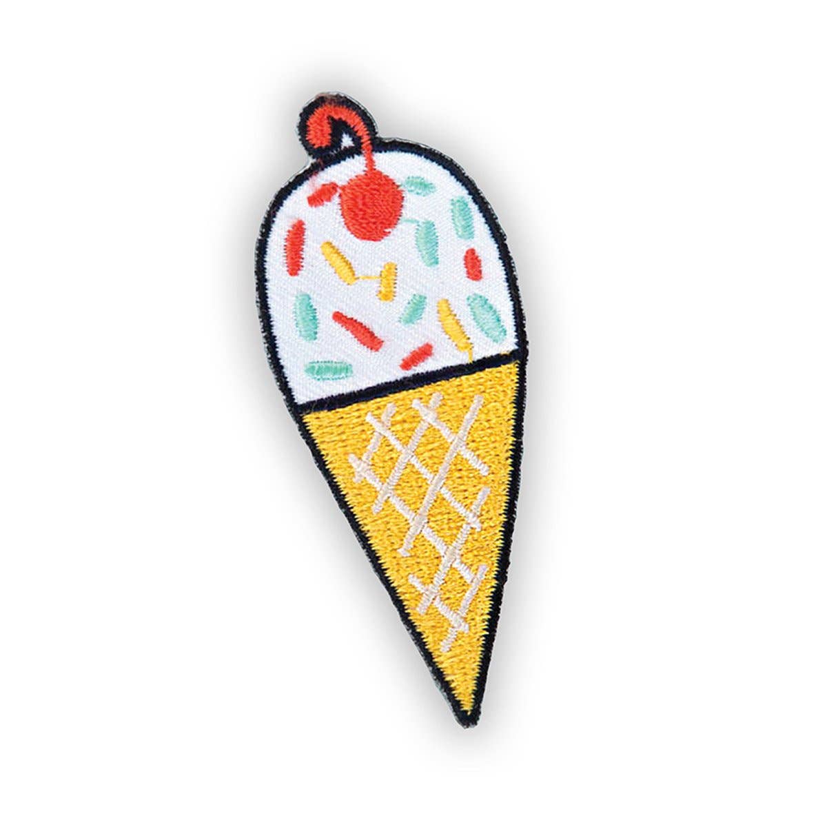 Ice Cream Cone Patch – Honey Bee Tees